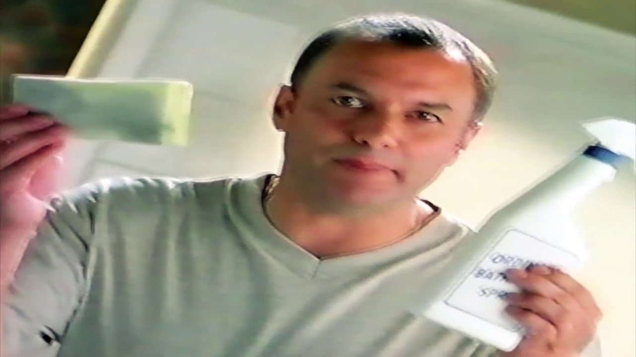 Excel Flash Bathroom Spray Advert Featuring Karl Howman - YouTube