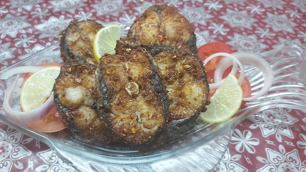 Surmai Fish Fry Recipe - YouTube