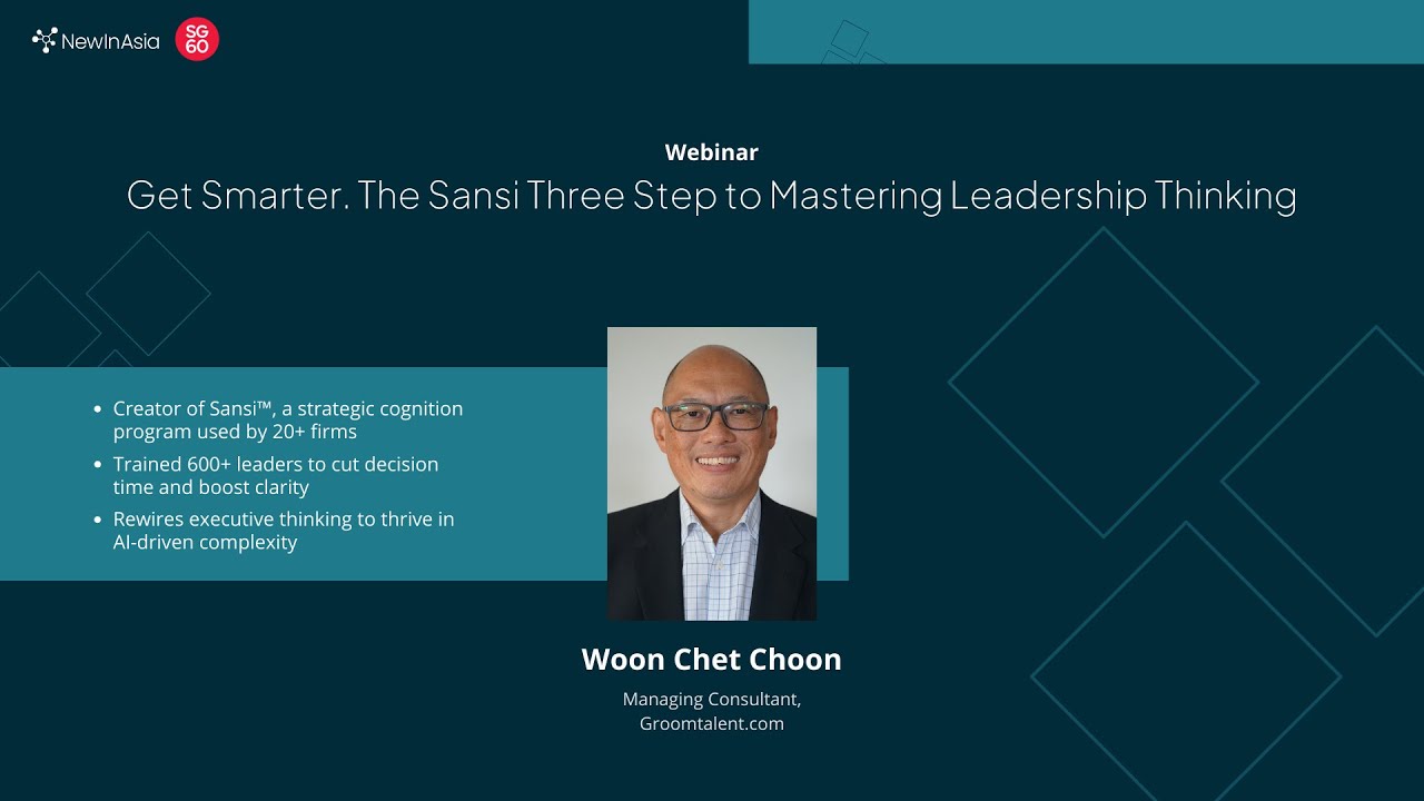 Woon Chet Choon: Get Smarter – The Sansi Three-Step to Mastering ...