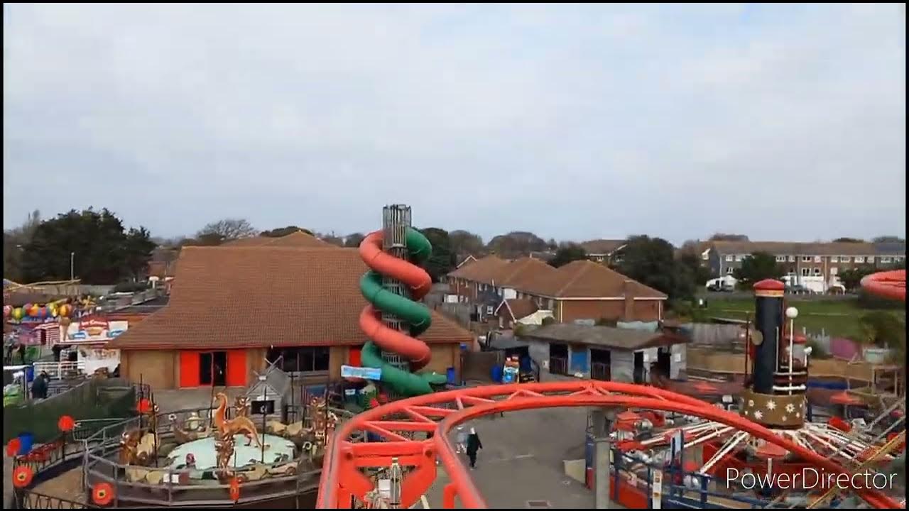 Billy's Mine Train Onride Pov Funland Hayling Island - YouTube