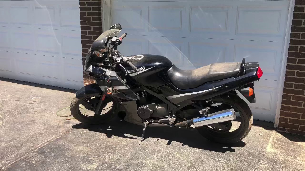 Will It Run??? 2005 Kawasaki ninja 500R - YouTube