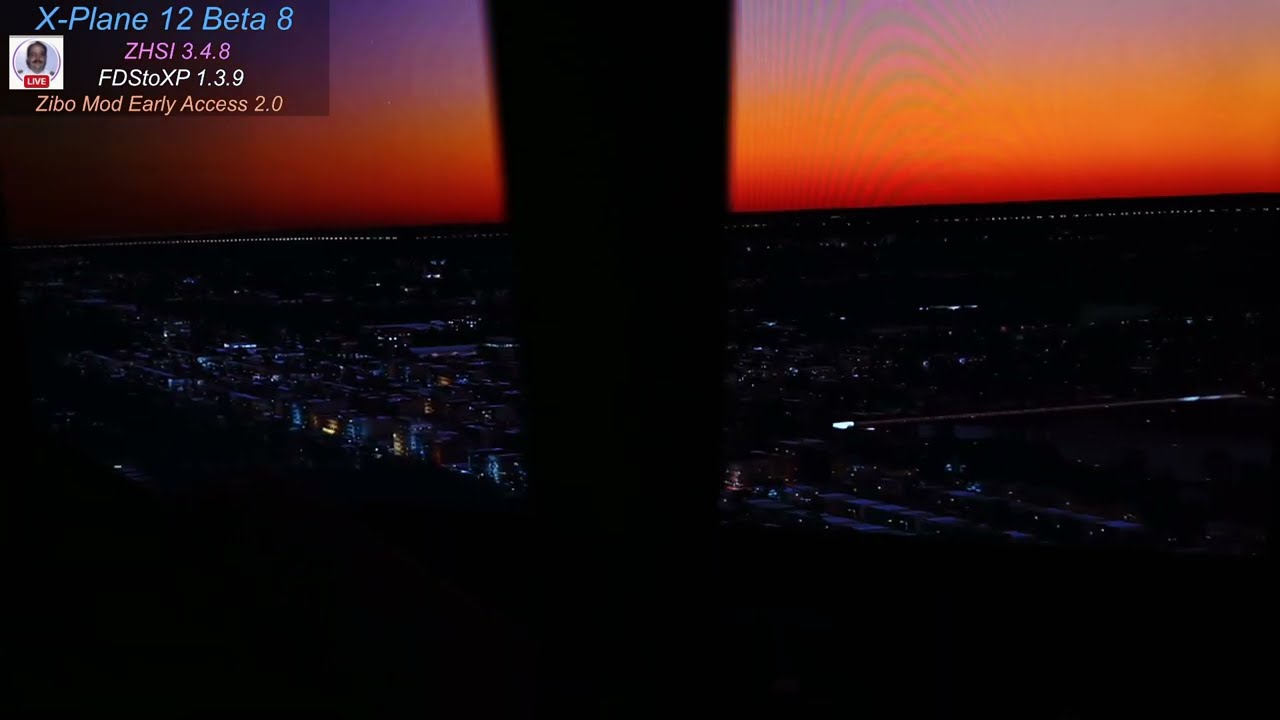 X-Plane 12 Night Lighting Mod - YouTube