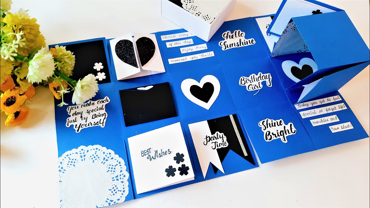 Infinity Explosion Box | Infinity Explosion box for a Birthday | DIY ...