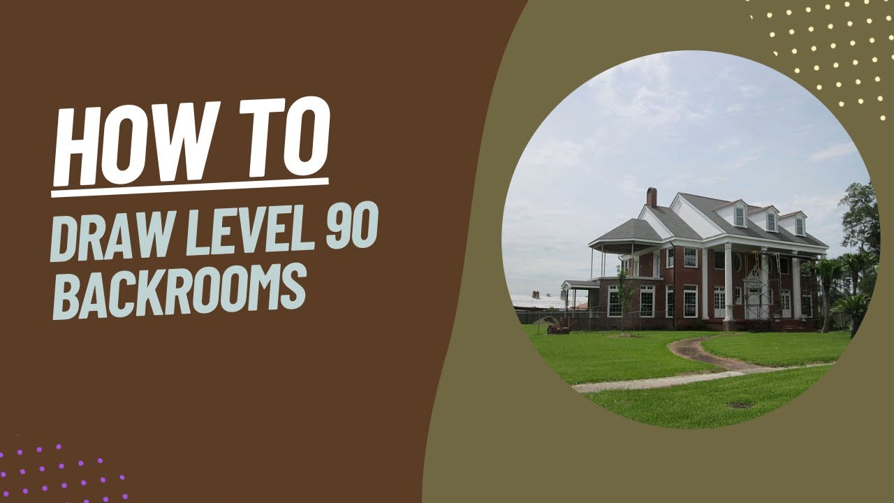 Level 90 Backrooms How to Draw - YouTube