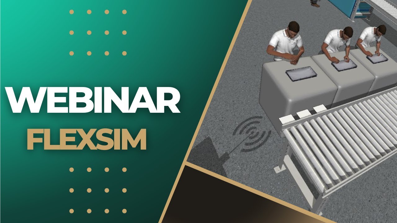 Procesos Industriales Simulación aplicada en el sector de alimentos con FlexSim - YouTube