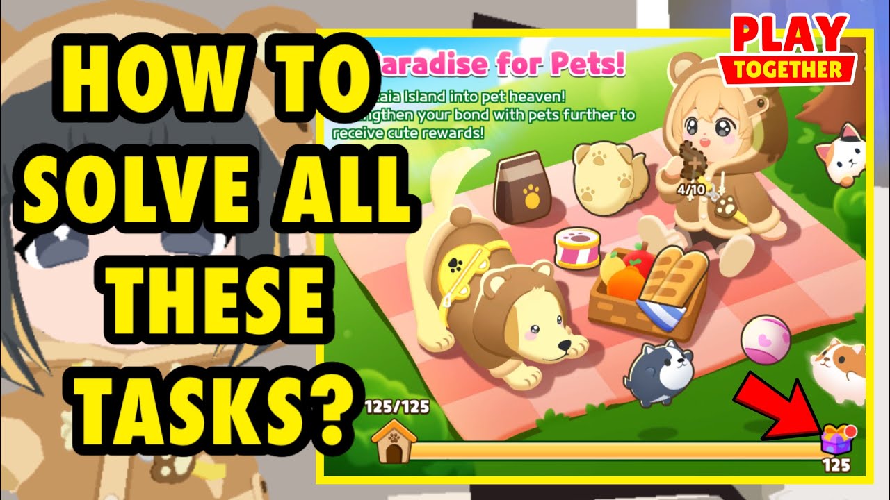 PLAY TOGETHER NEW UPDATE| A PARADISE FOR PETS|FULL GUIDE| #haegin # ...