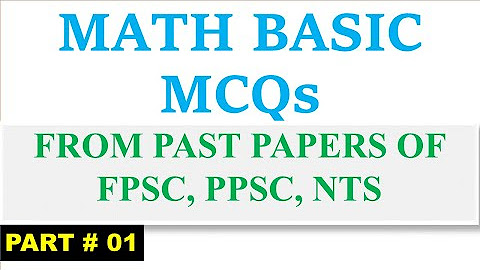 Basic arithmetic for fpsc | fpsc, ppsc math test preparation, Algebra ...