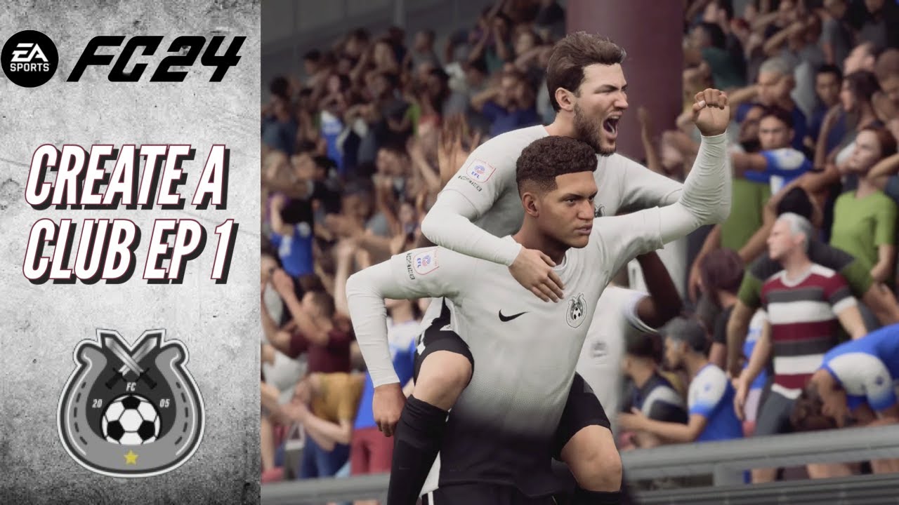 EA FC 24 CREATE A CLUB S1 EP 1 - A NEW TEAM IS BORN - YouTube