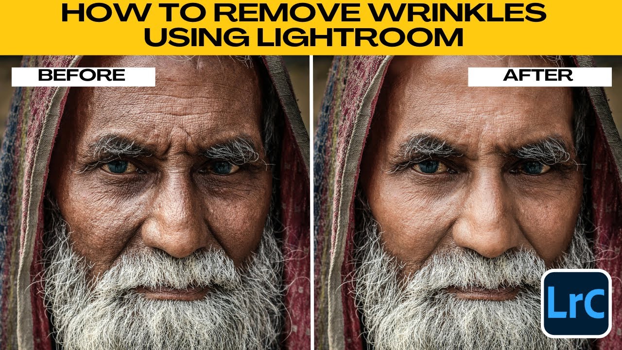How to REMOVE WRINKLES Using Lightroom - YouTube