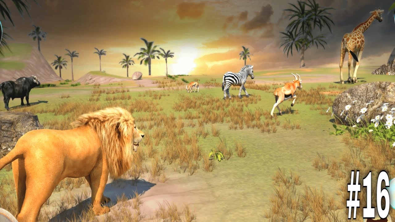 Lion Games Animal Simulator 3D - Lion Games | Wild Animals | Animal ...