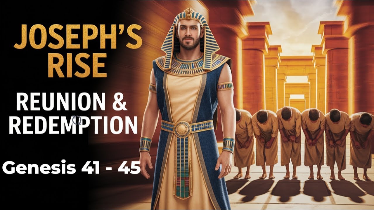 Genesis 41–45 | Bible Reading Series: Joseph’s Rise, Reunion ...
