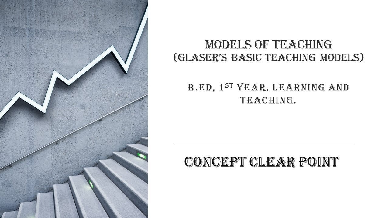 Models of Teaching(Glaser's basic teaching models) - YouTube