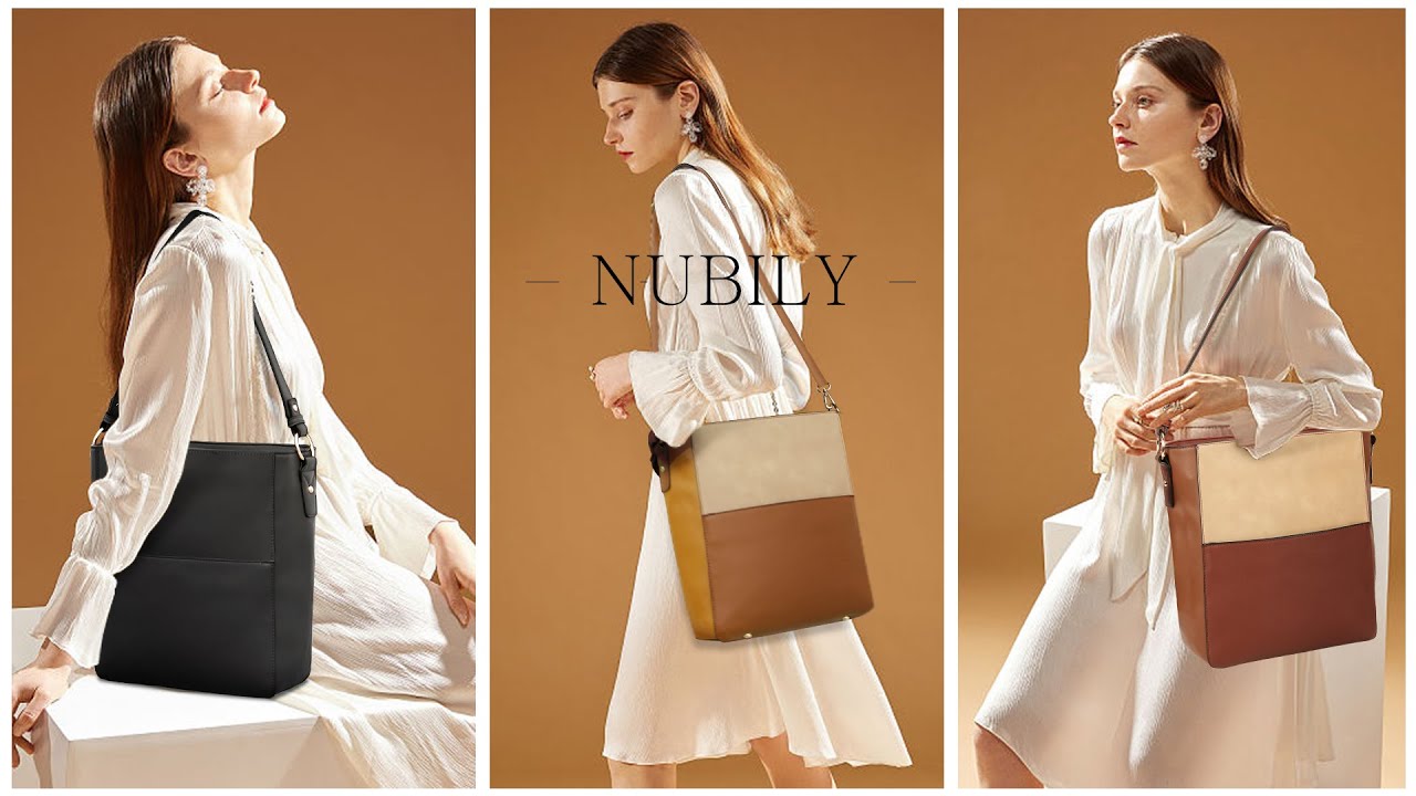 NUBILY Handbags for Women Vegan Leather Purses and Handbags Ladies Tote ...
