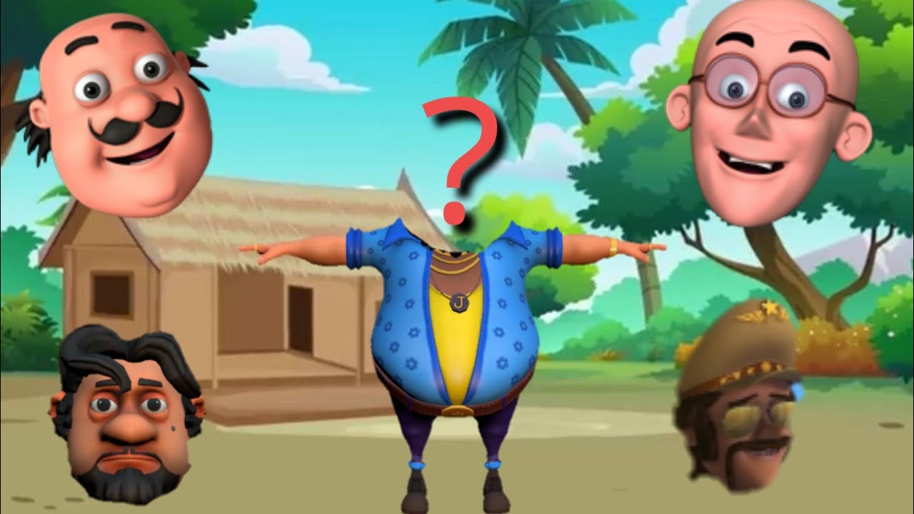 Mottu Patlu wrong head puzzle|| Motu Patlu carton video|| little kids ...