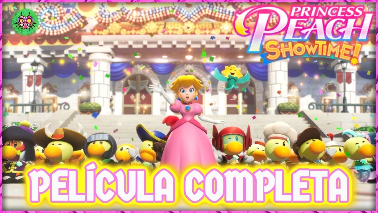 Princess Peach: Showtime! | PELÍCULA COMPLETA ESPAÑOL | Todas las ...