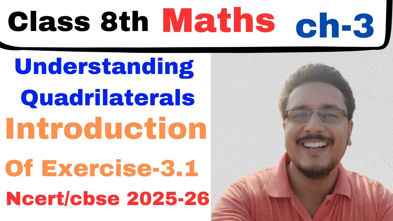 #maths Class 8th Maths NCERT Chapter 3 Introduction of Exercise - 3.1 - YouTube