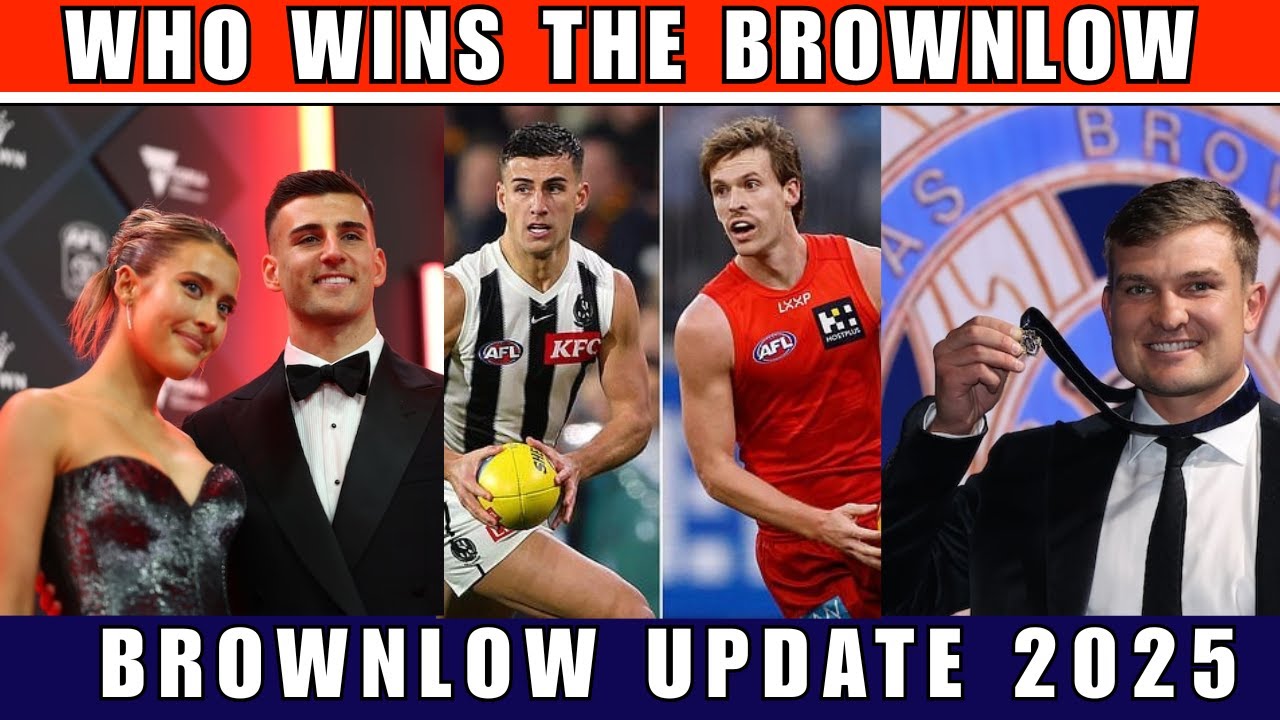 Brownlow Medal 2025: Start Time,brownlow medal winners - YouTube