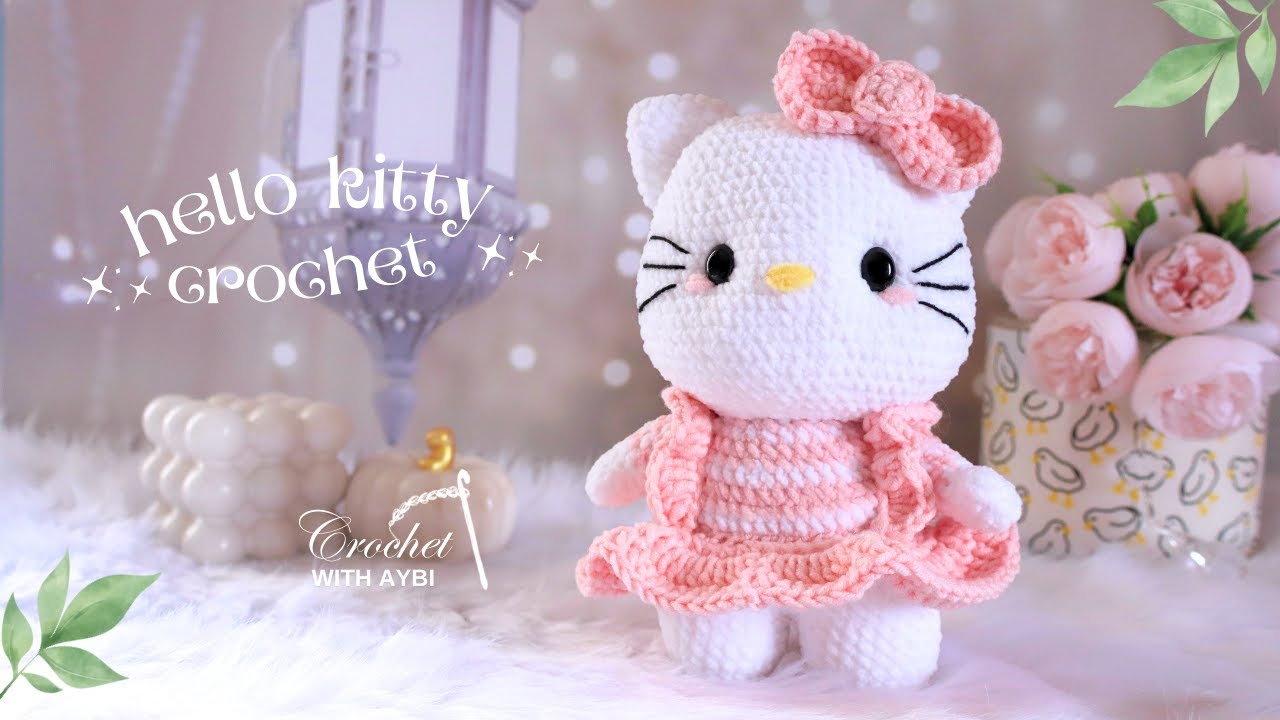 Hello Kitty Crochet Free Pattern Cute Hello Kitty Free Crochet Pattern