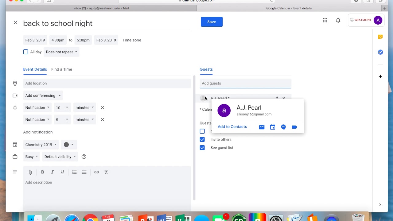 Google Skills: Calendar - YouTube