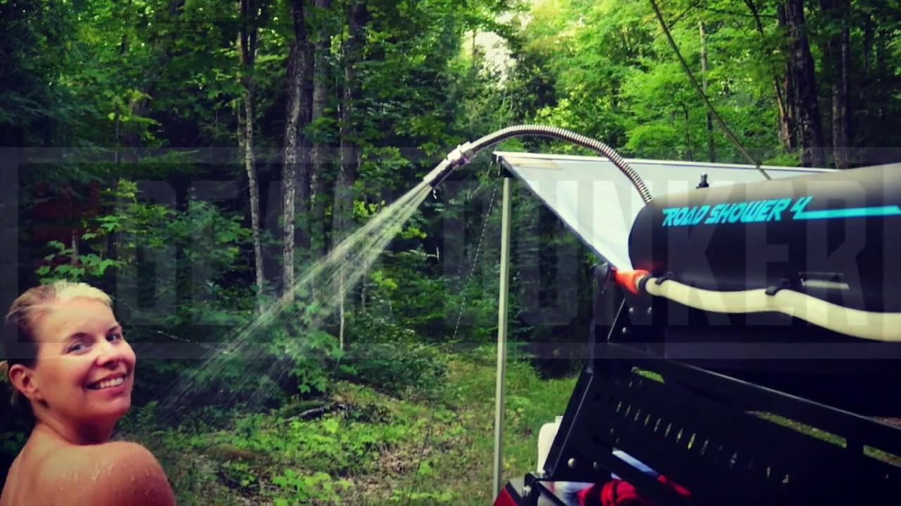 Road Shower 4 Overland Camping Shower Review - YouTube