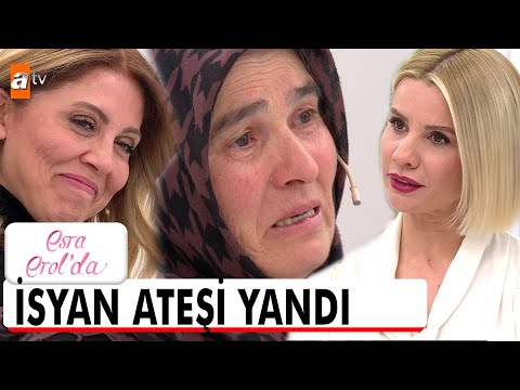 Esra Erol kadınlara umut ışığı olmaya devam ediyor!  - Esra Erol'da 22 Mart 2023