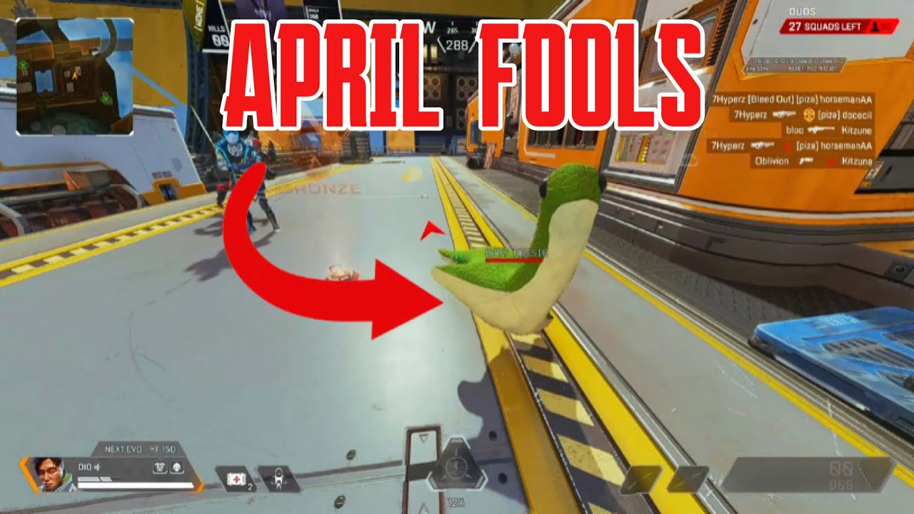 APEX LEGENDS NESSIE APRIL FOOLS 2022 - YouTube