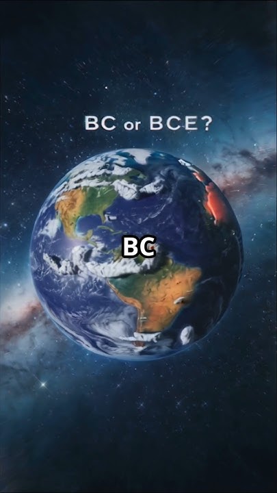 BC vs BCE – Are We Rewriting History?#LegacyOfTime #BCvsBCE - YouTube
