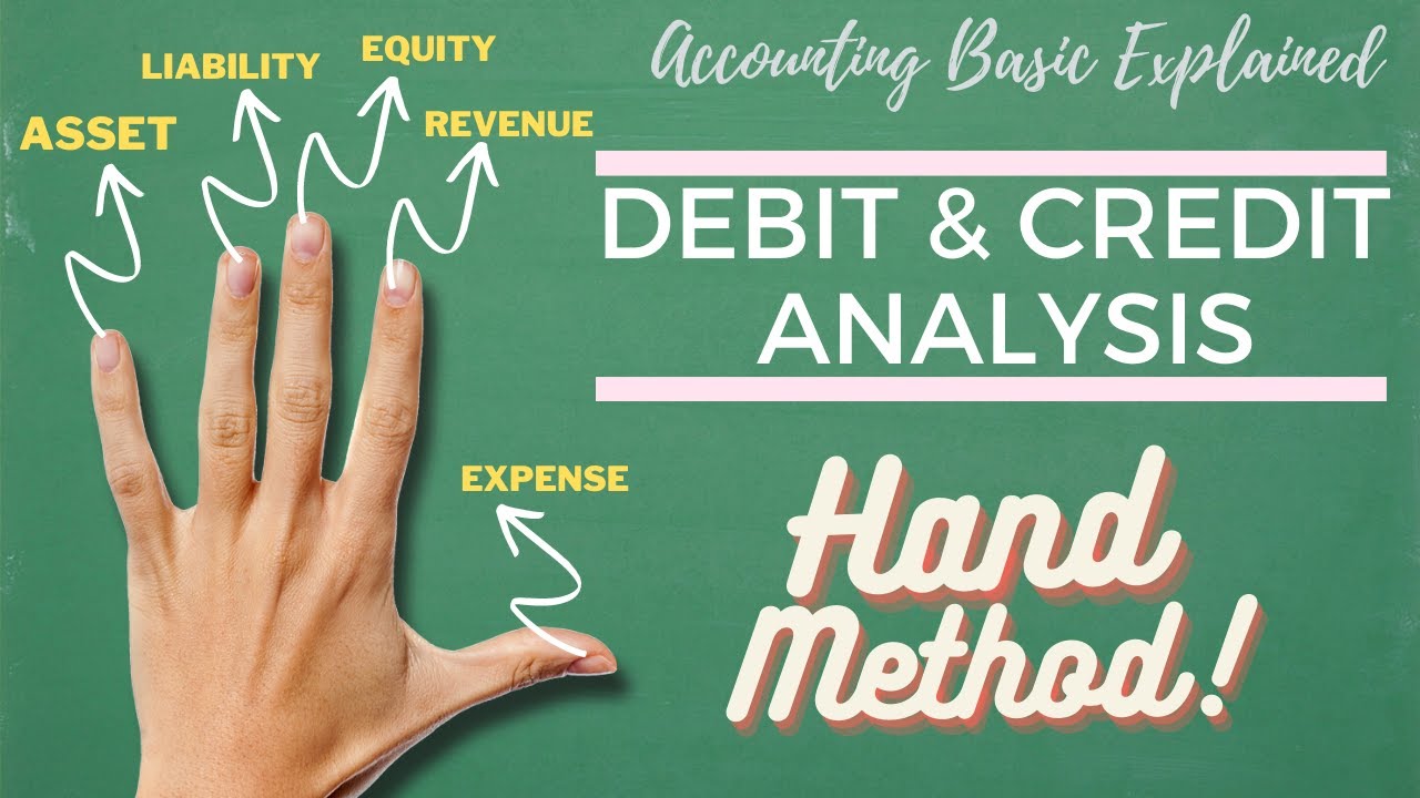 DEBIT CREDIT ANALYSIS MADE EASY USING HAND METHOD - YouTube