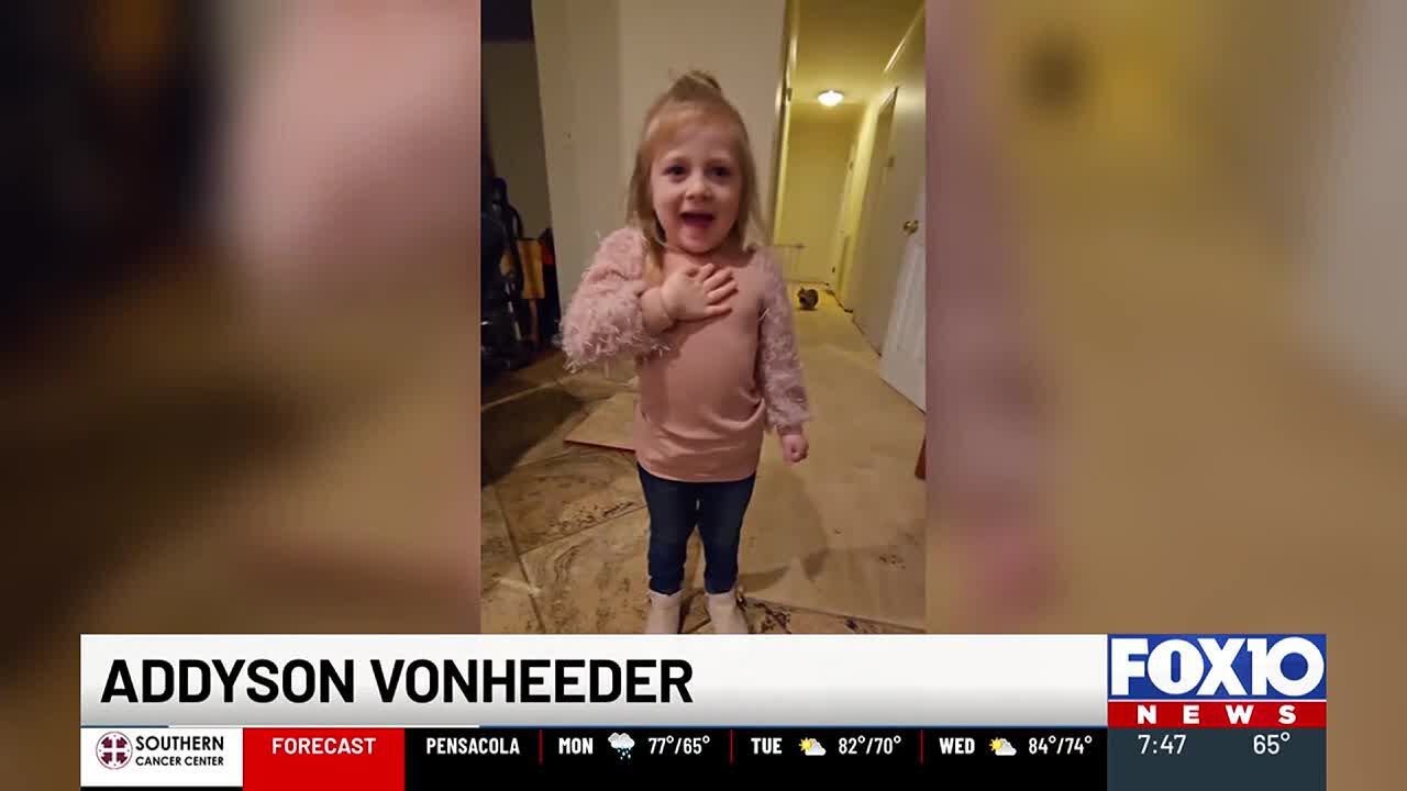 The Pledge Addyson Vonheeder - YouTube