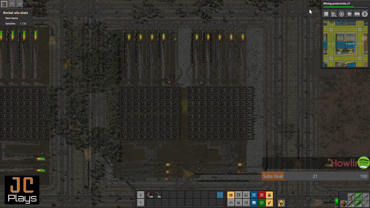 JC Plays Factorio Live Ep81 - 432 hrs - Copper Wire, Supply Trains ...