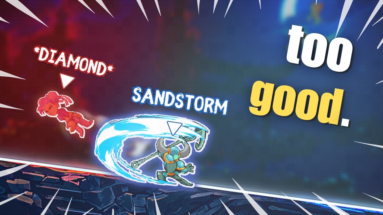SANDSTORM Makes DIAMOND Players Look Like GOLDS! | Brawlhalla Viewer ...