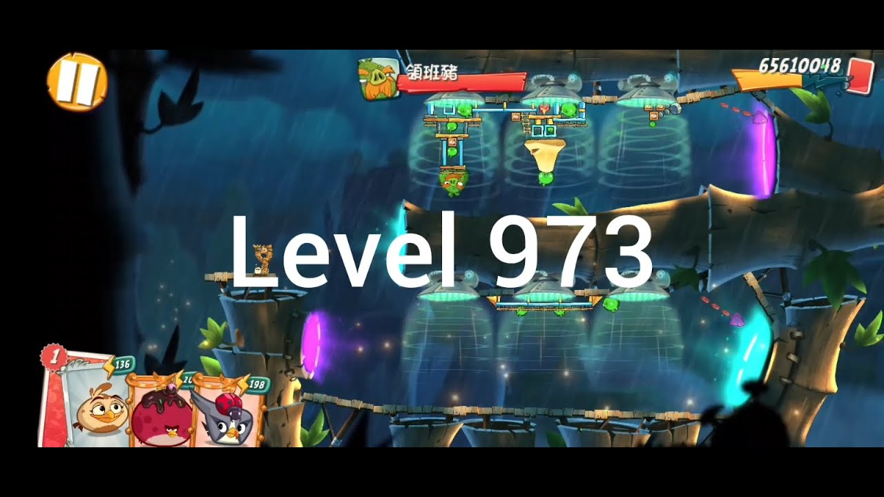 Angry Birds 2 level 973 [Strike with Melody] - YouTube