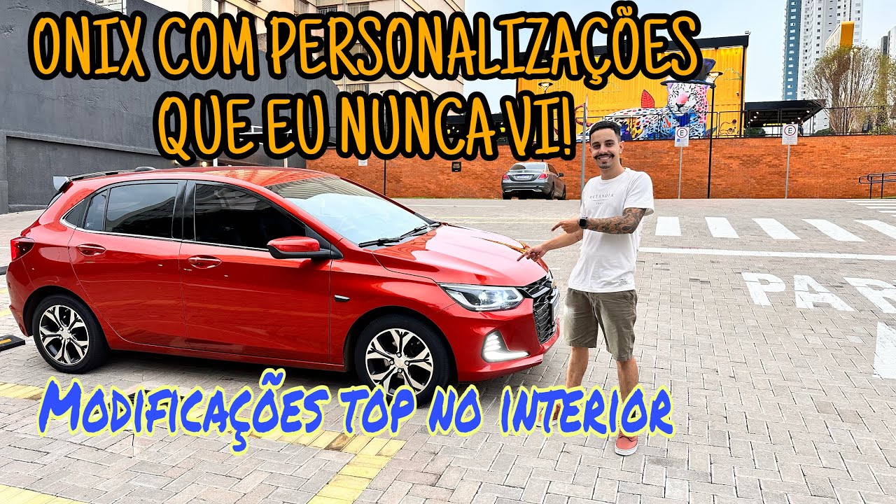 Chevrolet Onix com modificações que eu nunca tinha visto - YouTube