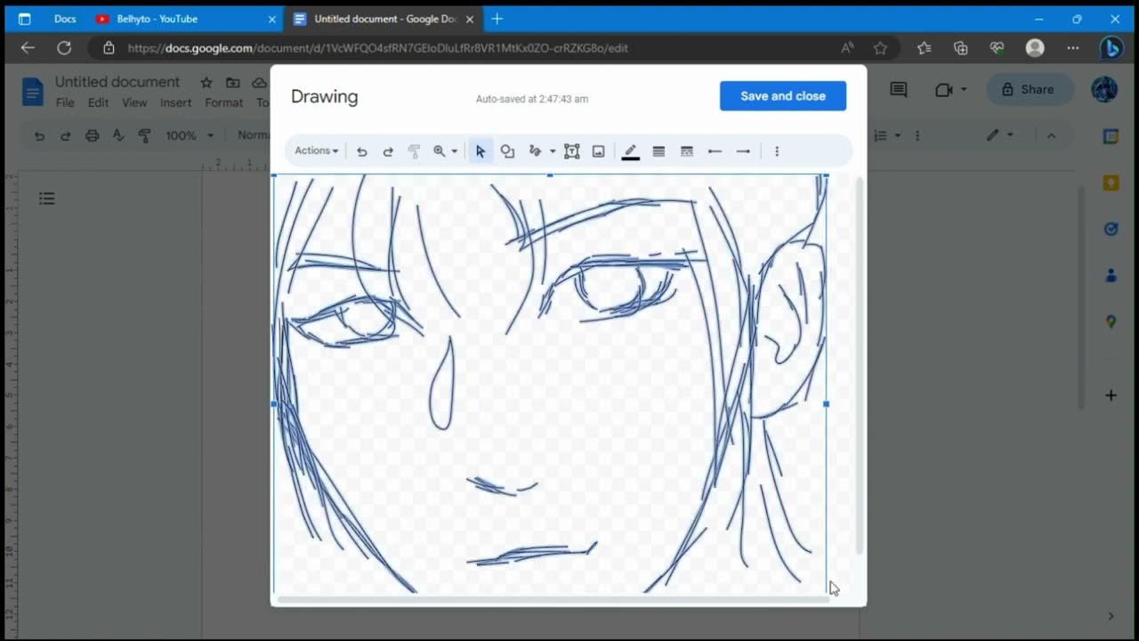 Drawing On Google Docs YouTube Drawing On Google Docs YouTube