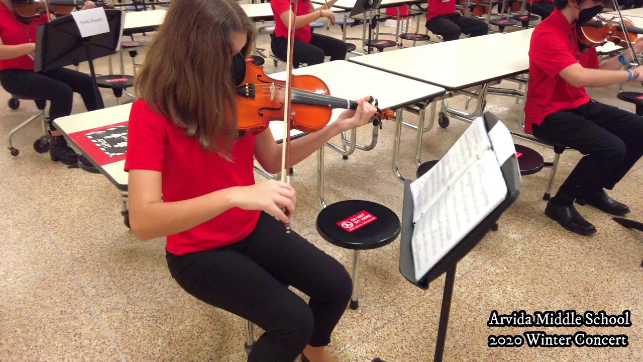 Arvida Middle 2020 Winter Concert Part 2 - YouTube
