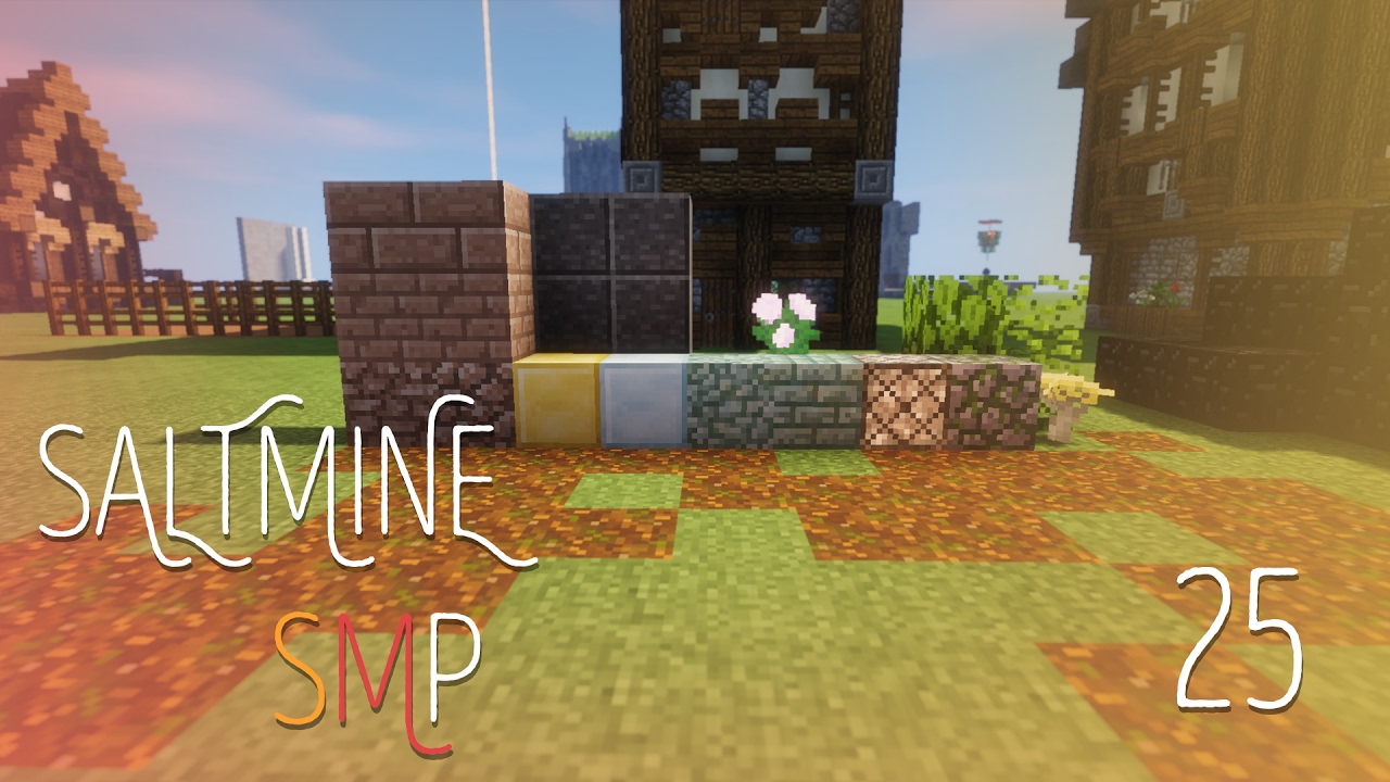 SaltMine SMP | 25 | Flower Rant & Resource Pack Update! - YouTube