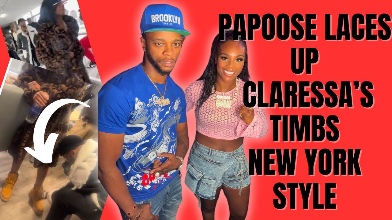Papoose stops Claressa to make sure she look good for the weigh in ...