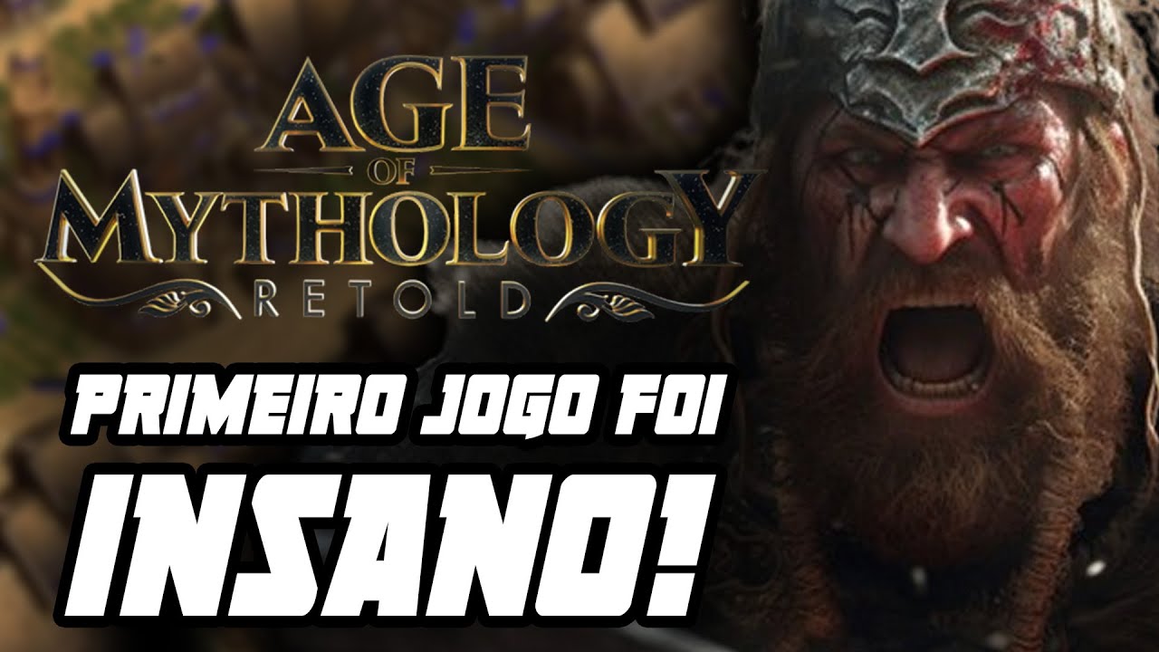 AGE OF MYTHOLOGY RETOLD: GAMEPLAY MULTIPLAYER DOIDEIRA DEMAIS! AOM ...