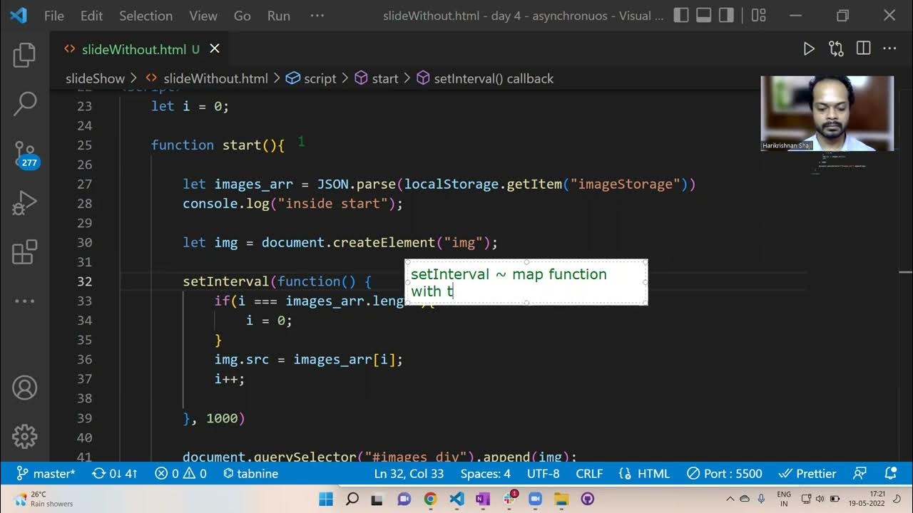 Setinterval Javascript Youtube