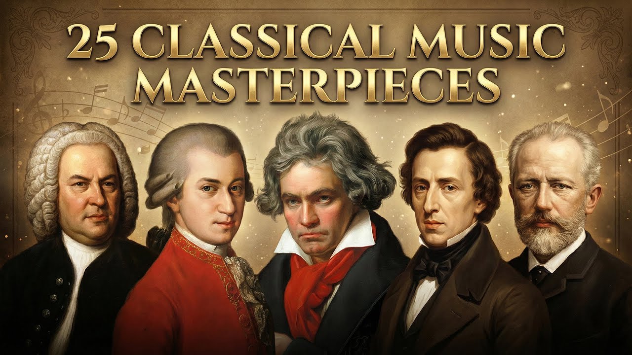 25 Classical Music Masterpieces for Relaxation & the Soul | Beethoven ...