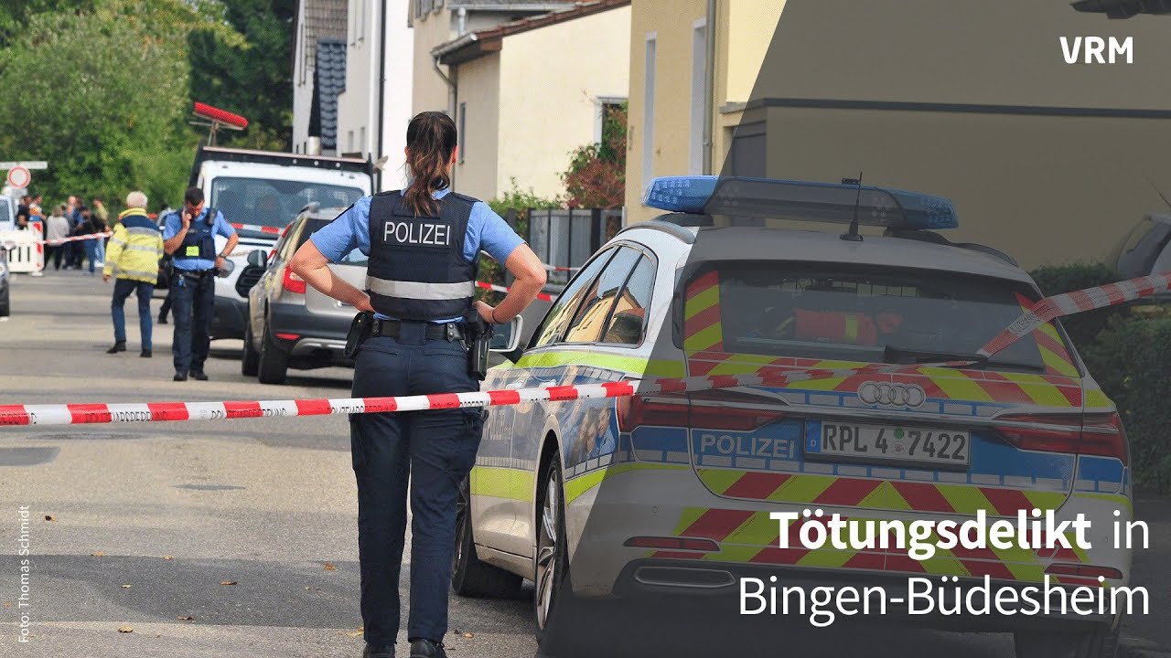 Tötungsdelikt in Bingen-Büdesheim am Schlittweg - YouTube