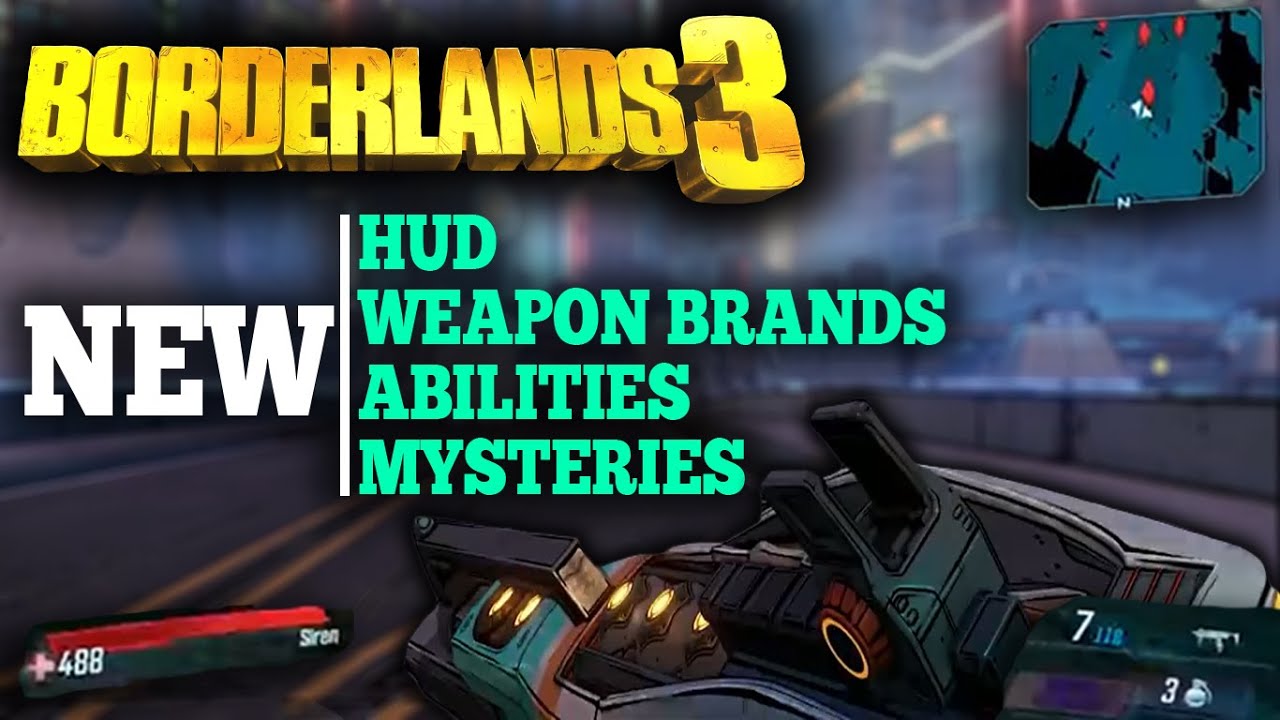 Borderlands 3 Info & News ROUND-UP (HUD First Look, Teaser Image ...