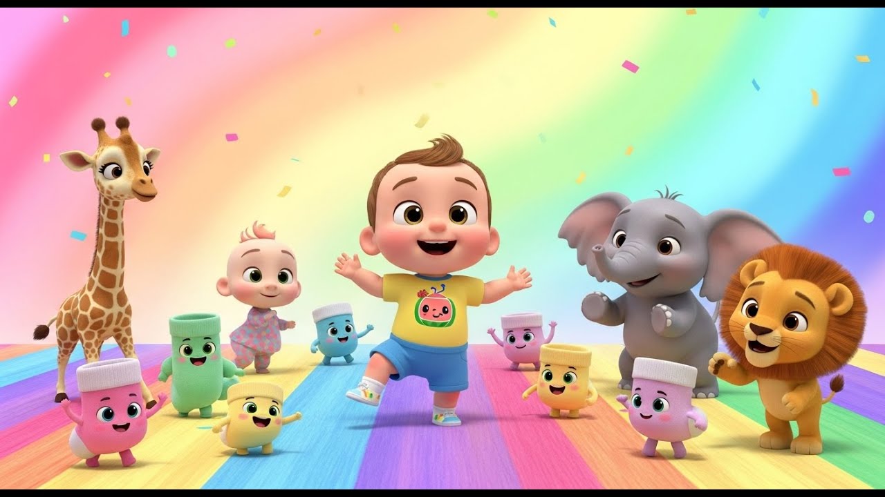 Wiggle Those Toes: Fun Dance Time for Kids @CoComelon - YouTube