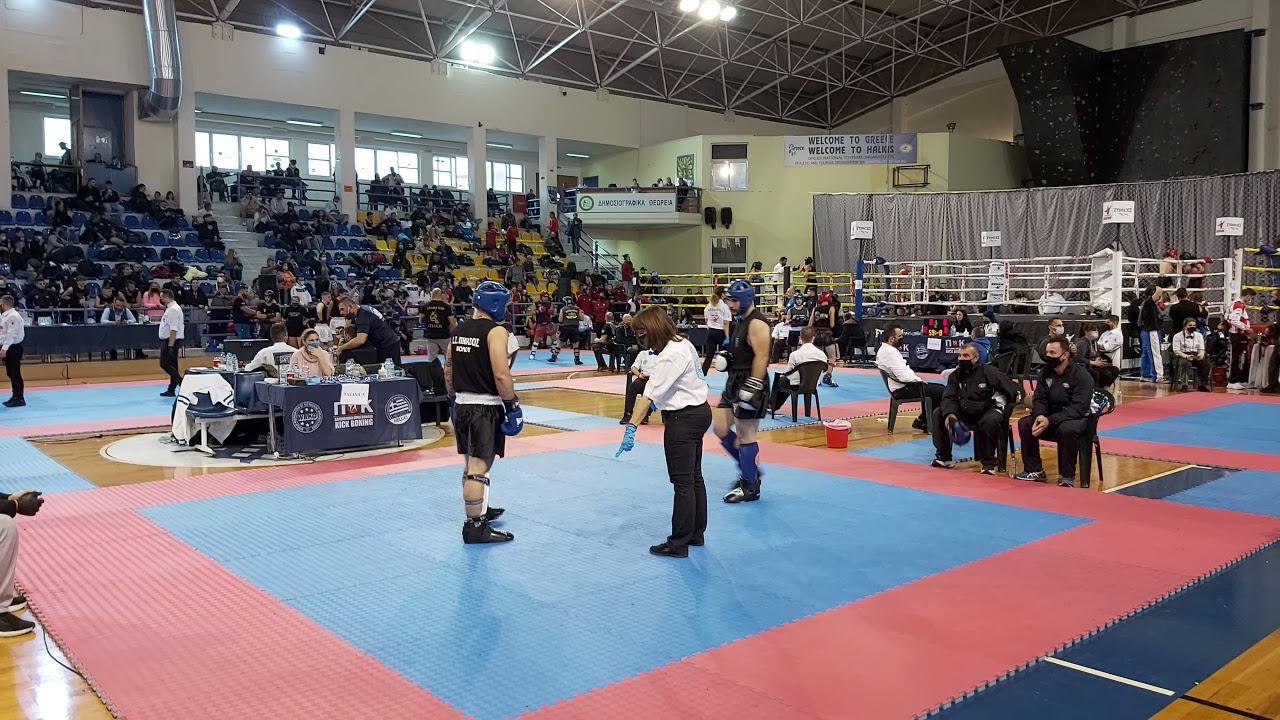 Σεφεράϊ Χρήστος : Τελικός (πανελλήνιο πρωτάθλημα κικ μποξινγκ 12/12/21 ...