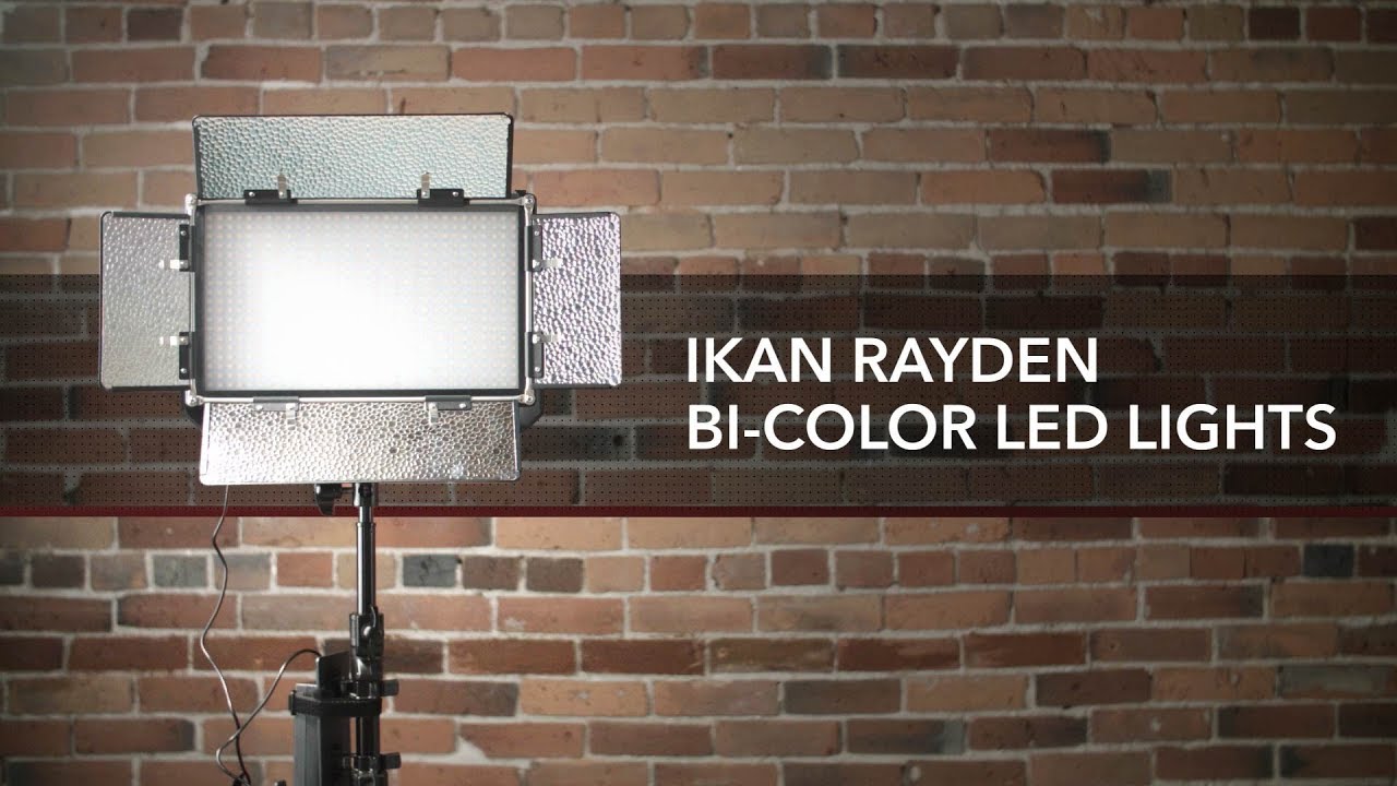 How good are the IKAN RAYDEN LED Lights? - YouTube