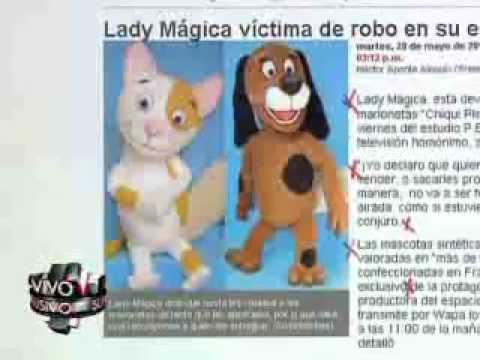 SuperXclusivo 6/1/12 - Le roban las marionetas a Lady Mágica 1/2 - YouTube