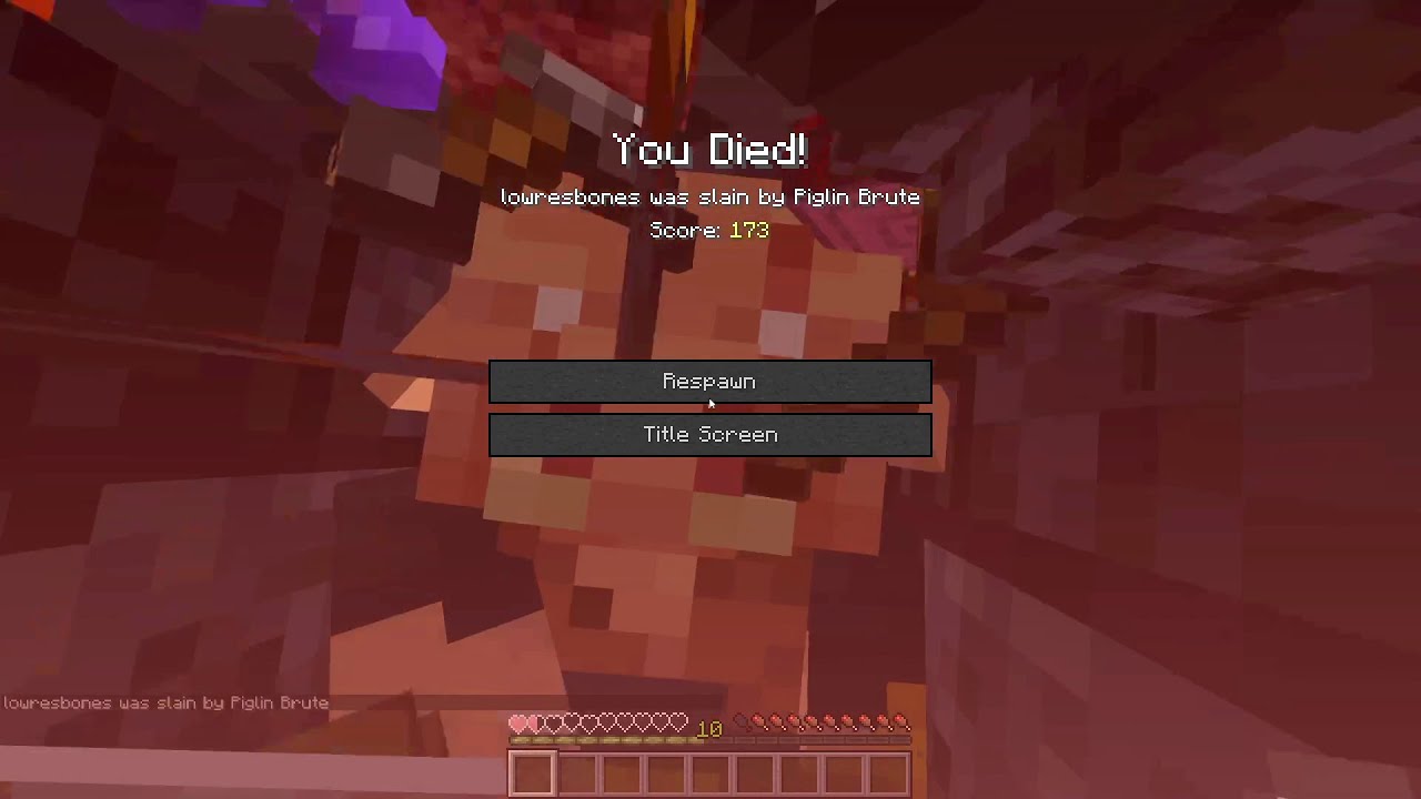 Minecraft streamer dies to server lag (Twitch Fails) - YouTube
