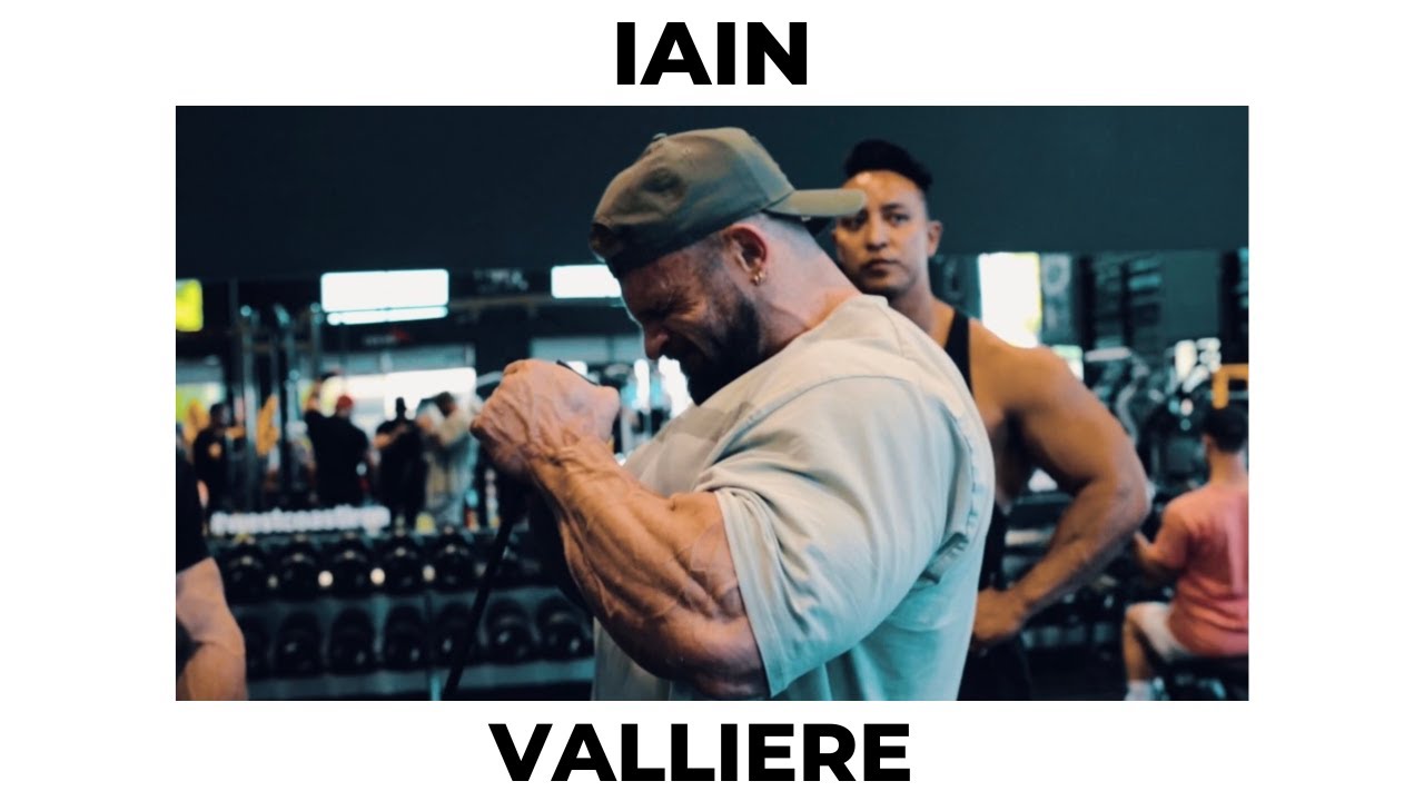 IAIN VALLIERE | Workout | Arms | Bodybuilder - YouTube