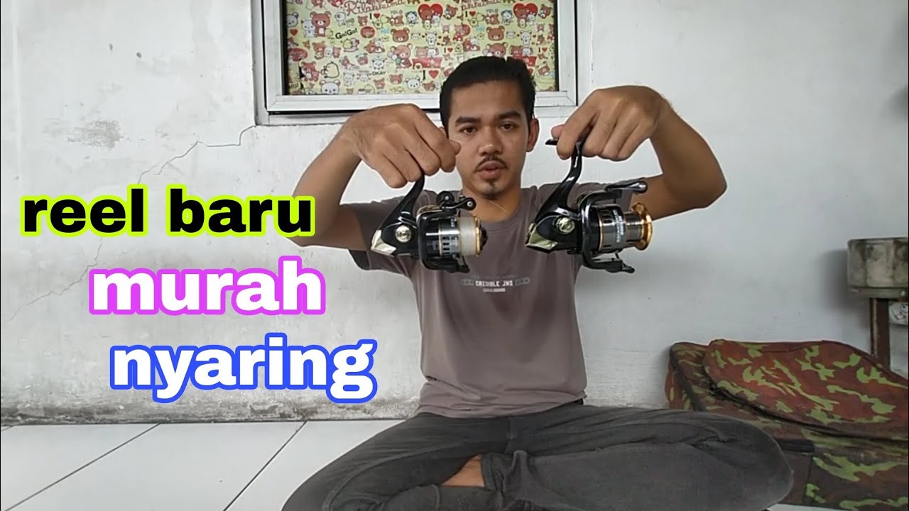 REEL FISHING PROFESIONAL HE 5000!!! murah, kuat, nyaring parah 👌👌 - YouTube