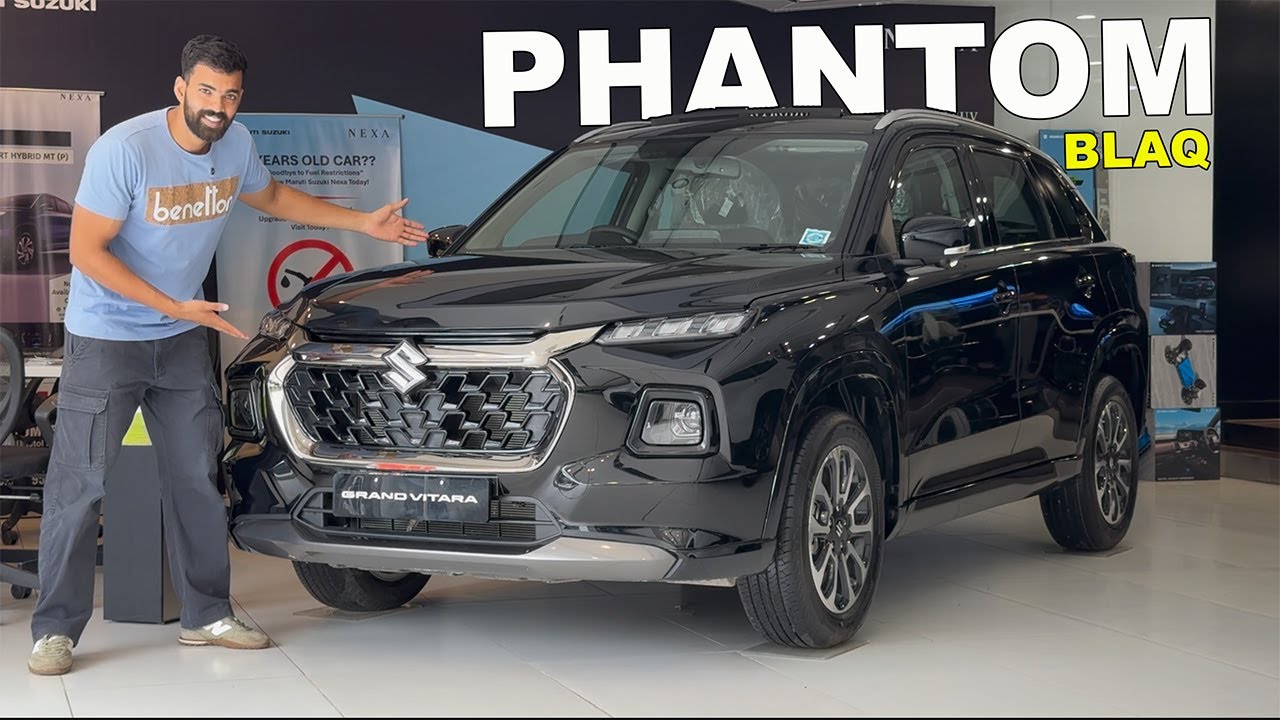 *90K Extra For Matt Wrap* New Nexa Grand Vitara Phantom Blaq | Worth to ...